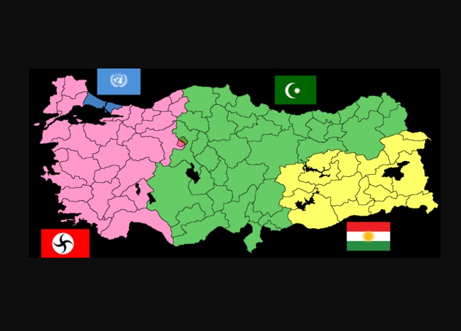 Η Τουρκία είναι πολύ μεγάλη για να παραμείνει «μία» - Μόνο «στα τρία ...