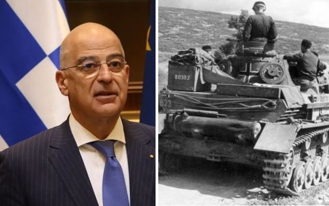 Ο Νίκος Δένδιας δεν ξεχνά την εισβολή της Γερμανίας στην Ελλάδα και το ...