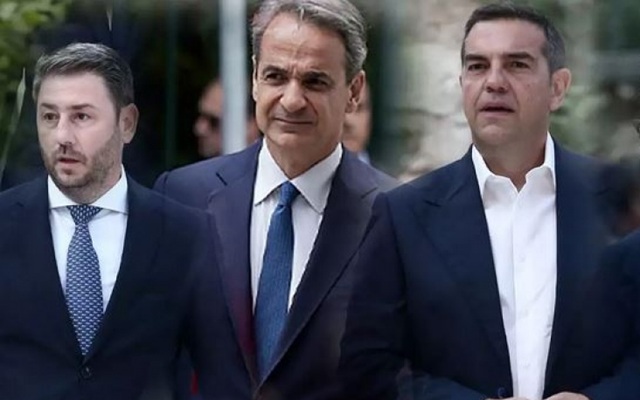 Δημοσκόπηση: Πέφτει κι' άλλο η ΝΔ - Ανεβαίνει ο Τσίπρας - Το ΠΑΣΟΚ ...