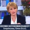 Θεώνη (ΕΛ.Α.Σ.): «Πρώτη φορά βλέπω τόσο άγχος στα πάνελ για τη ...